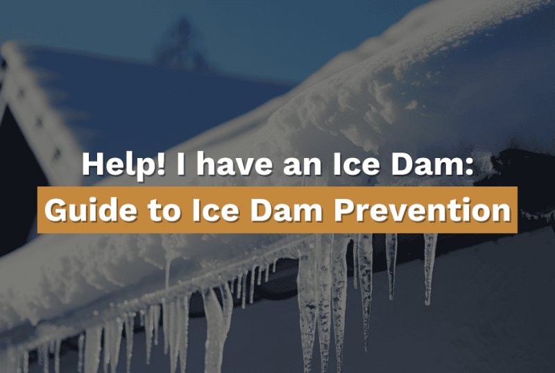 How to Fix an Ice Dam on Your Roof
