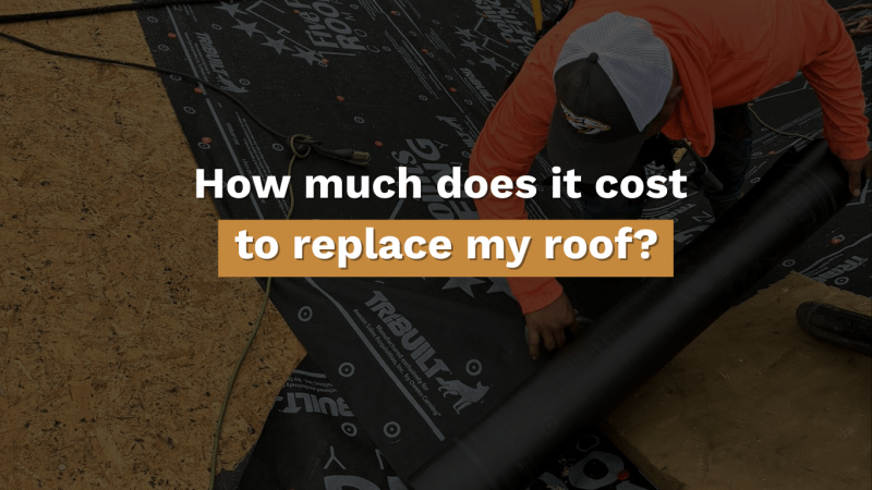 How much does it cost to replace my roof?
