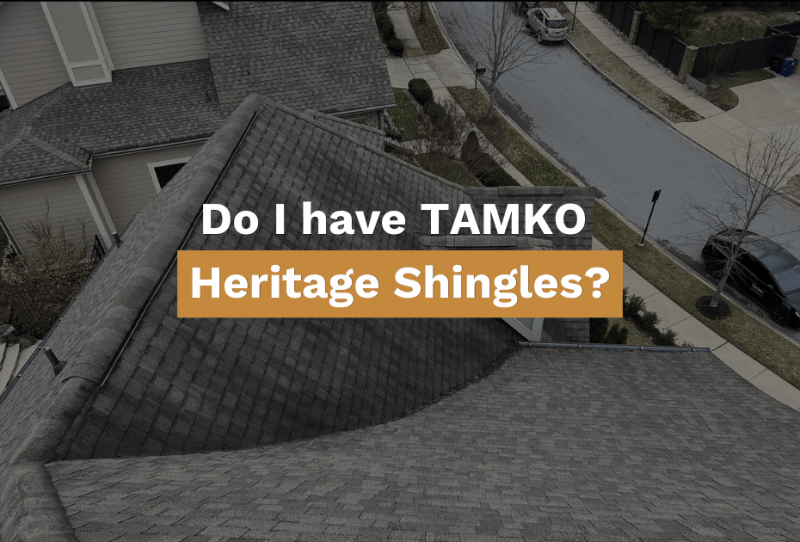 TAMKO Heritage Shingles: How to Identify